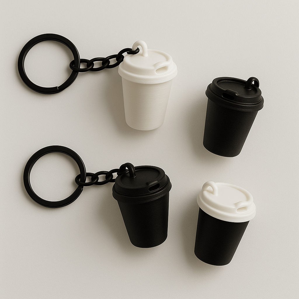 Mini Coffee Cup Keychains – Craft Explorer